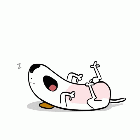 Sleeping Dog Snoring Jimmy The Bull GIF | GIFDB.com