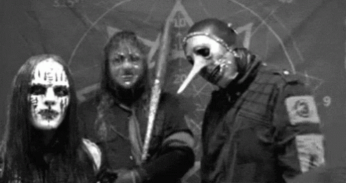 Slipknot Silly Horror Photo Bomb GIF | GIFDB.com