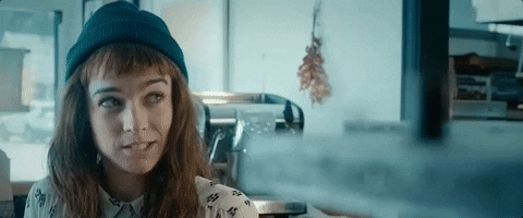 Smh Girl In Coffee Shop GIF | GIFDB.com
