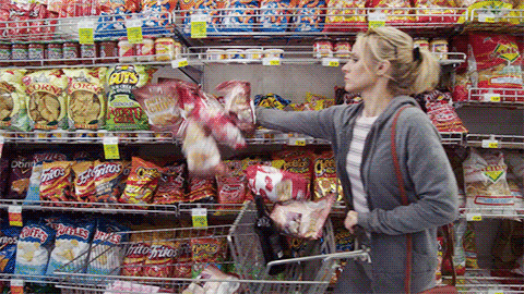 Snacks Hoard Stocking Up GIF | GIFDB.com