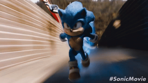 Sonic Run Fast GIF | GIFDB.com