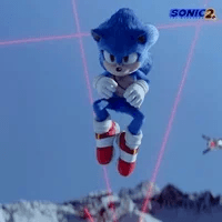 Sonic The Hedgehog Flying Split Woo Hoo GIF | GIFDB.com