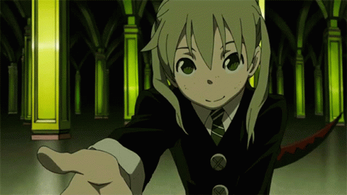 Soul Eater Maka Albarn Smiling GIF | GIFDB.com