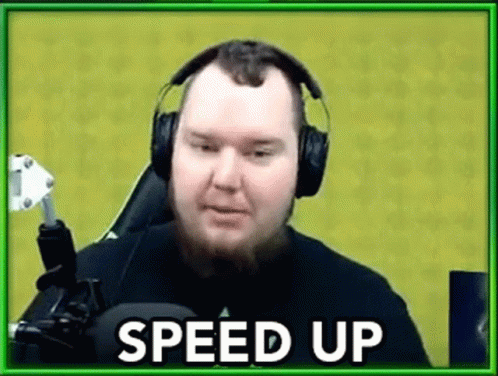 Speed Up Expedite Gamer Man GIF | GIFDB.com