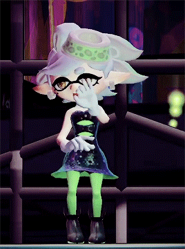 Splatoon Cute Marie Dancing GIF | GIFDB.com