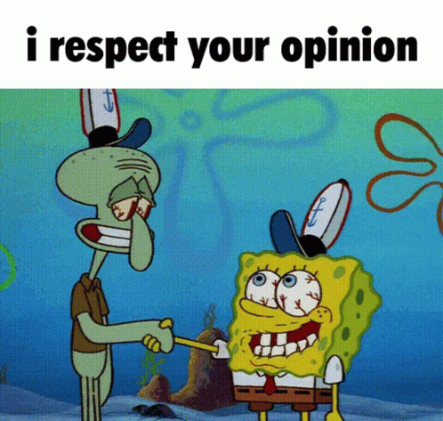 Spongebob Squidward Bestfriends Respect GIF | GIFDB.com