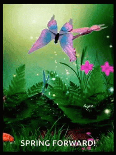 Spring Forward Artwork GIF | GIFDB.com