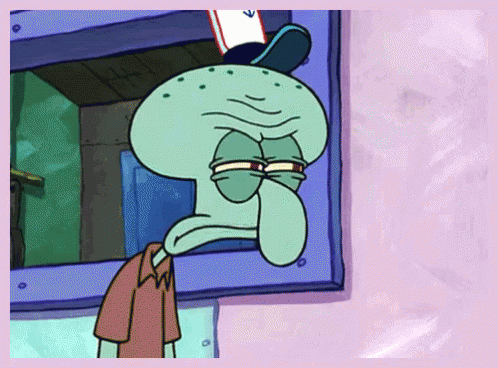 Squidward Suspicious Side Eye GIF | GIFDB.com