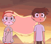Star Butterfly And Marco Diaz Farewell Hug GIF | GIFDB.com