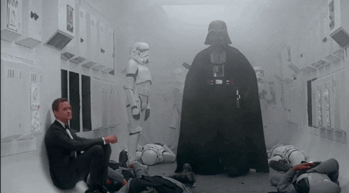 Star Wars Darth Vader Walking GIF | GIFDB.com
