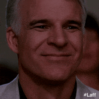 Steve Martin Looking Straight With Big Smile GIF | GIFDB.com
