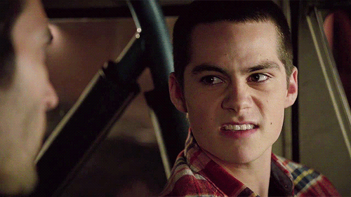 Stiles Stilinski Void Stiles Grimacing Face GIF | GIFDB.com