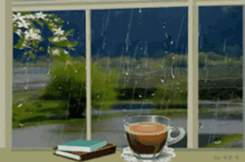 Stormy & Rainy Good Morning GIF | GIFDB.com