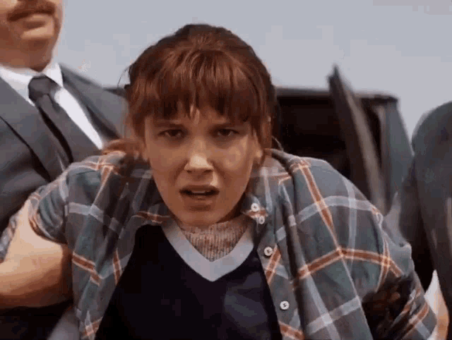 Stranger Things Eleven Arrested GIF | GIFDB.com