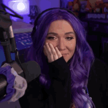 Streamer Lady Having Tears Of Joy GIF | GIFDB.com