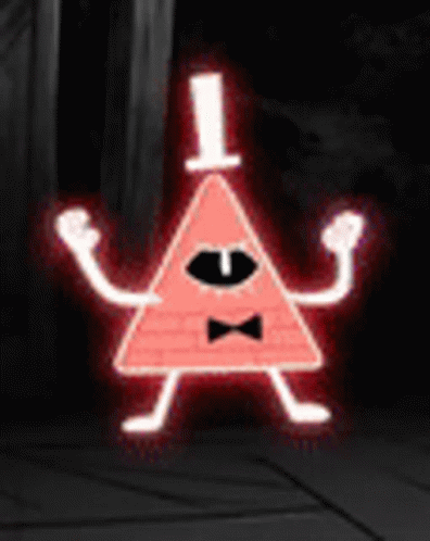 Strong Red Bill Cipher GIF | GIFDB.com