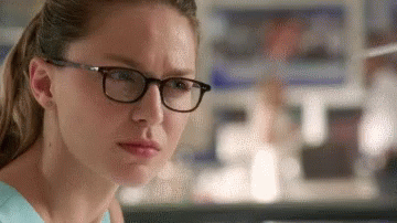 Super Girl Actress Melissa Benoist Stank Face GIF | GIFDB.com