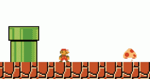 Super Mario Mushroom Big Upgrade GIF | GIFDB.com