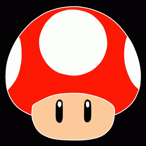 Super Mario Mushroom Changing Colors GIF | GIFDB.com