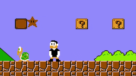 Super Mario Mushrooms Goomba Running GIF | GIFDB.com