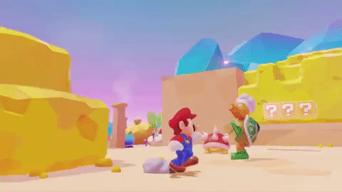 Super Mario Odyssey Avoiding Monsters GIF | GIFDB.com