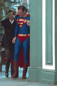 Superman Feeling Sick GIF | GIFDB.com