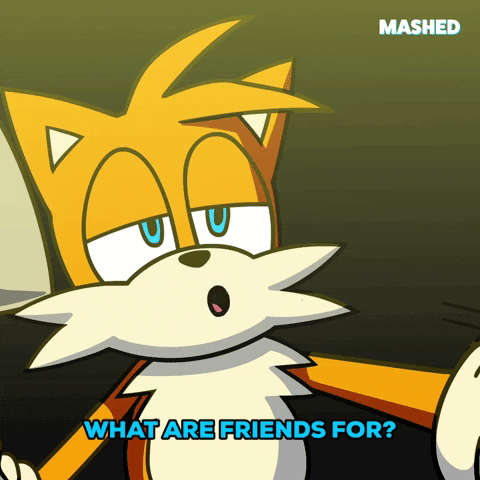Tails Best Friends GIF | GIFDB.com