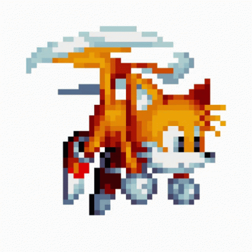 Tails Flying Tail GIF | GIFDB.com
