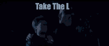 Take The L Hunger Games Cato Peeta Reaction GIF | GIFDB.com