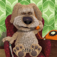 Talking Ben Asking About Offer GIF | GIFDB.com
