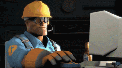 Team Fortress 2 Engineer Thumbs Up GIF | GIFDB.com