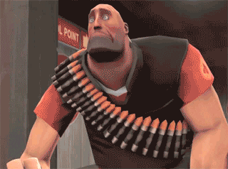 Team Fortress 2 Heaving Checking Arm GIF | GIFDB.com