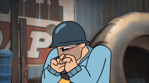 Team Fortress 2 Soldier Evil Laugh GIF | GIFDB.com