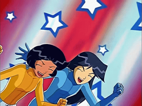 Teamwork Cartoon Totally Spies GIF | GIFDB.com
