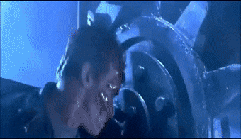 Terminator Stuck In Machine GIF | GIFDB.com