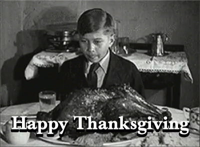 Thanksgiving Big Turkey Meal GIF | GIFDB.com