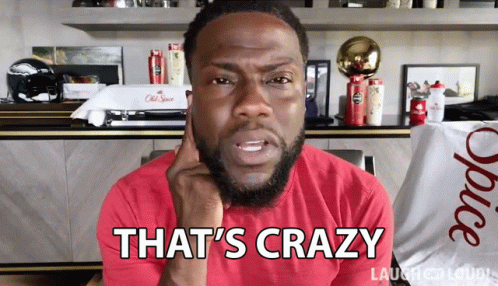 That's Crazy Kevin Hart GIF | GIFDB.com