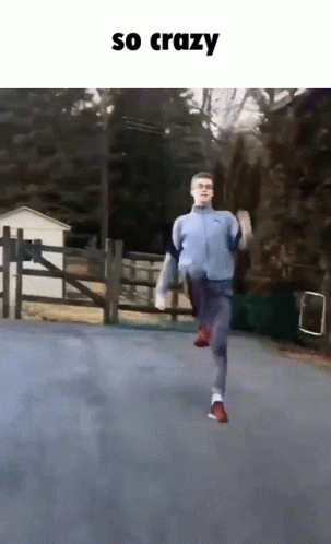 That's Crazy Running Fast GIF | GIFDB.com