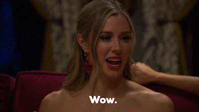 The Batchelor Cast Woman Wow Amazing Reaction GIF | GIFDB.com