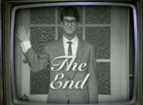 The End Old Tv GIF | GIFDB.com