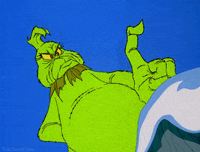 The Grinch Awkward Smile Looking Down GIF | GIFDB.com