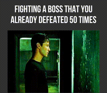 The Matrix Fighting A Boss GIF | GIFDB.com
