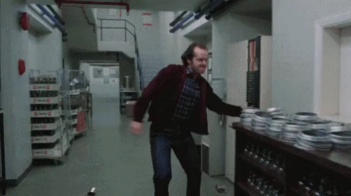 The Shining Angry Jack Torrance GIF | GIFDB.com