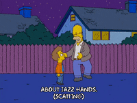 The Simpsons About Jazz Hands GIF | GIFDB.com