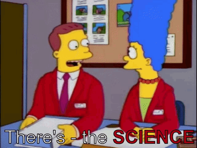 The Simpsons Lionel Hutz There's The Science GIF | GIFDB.com