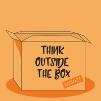 Think Outside The Box Black Cat GIF | GIFDB.com