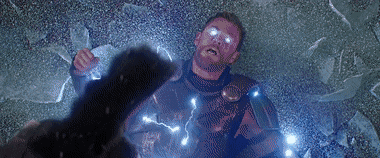 Thor Pushing His Enemy Away GIF | GIFDB.com