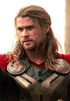 Thor With A Serious Look GIF | GIFDB.com