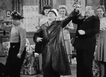 Three Stooges Happy Dancing Celebration GIF | GIFDB.com