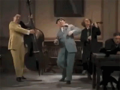 Three Stooges Orchestra Dancing GIF | GIFDB.com